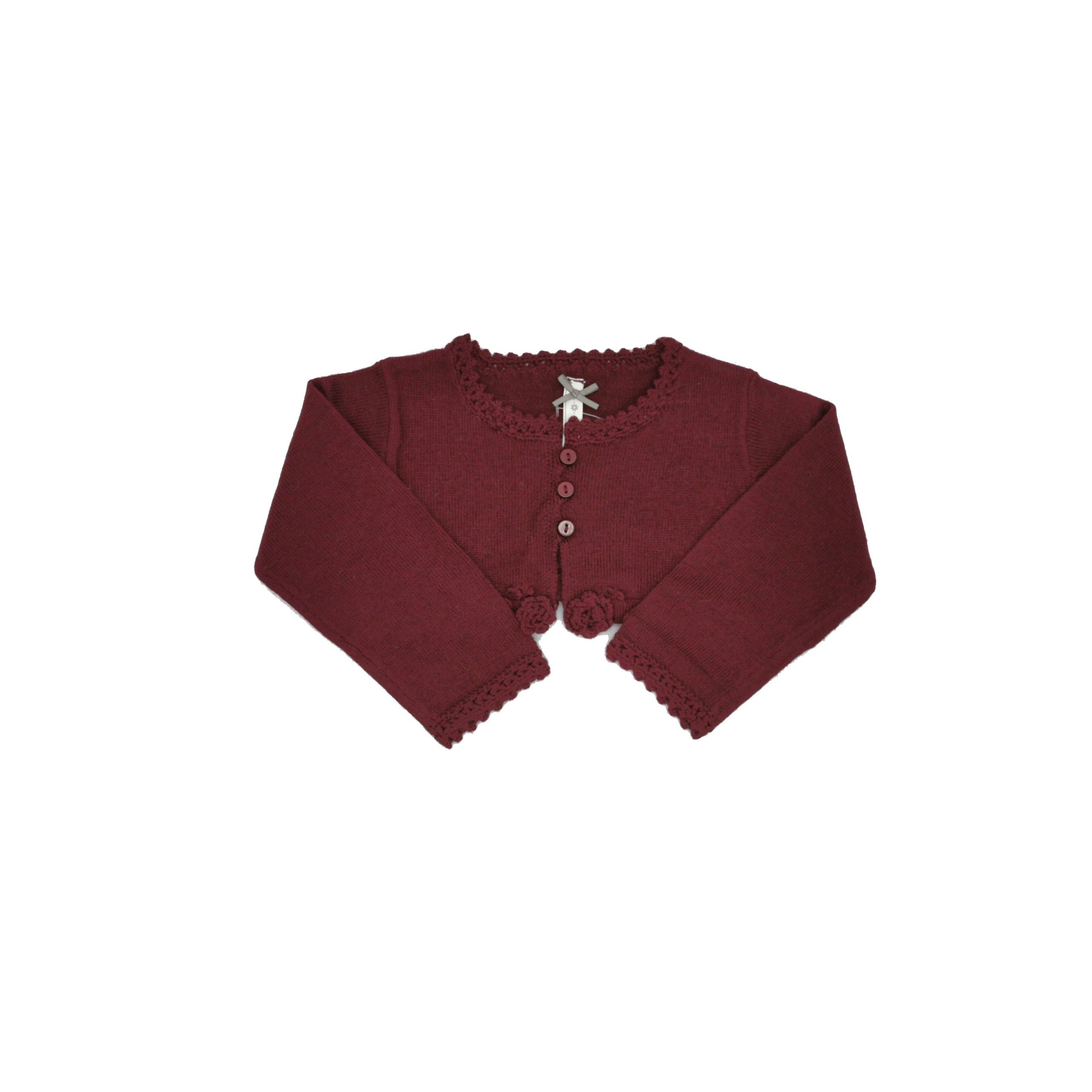 Cardigan fete culoare visiniu Mayoral - Brandino